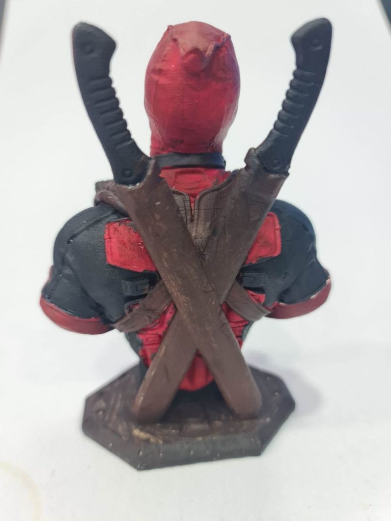 Deadpool Büst – 3d Baskı İzmir